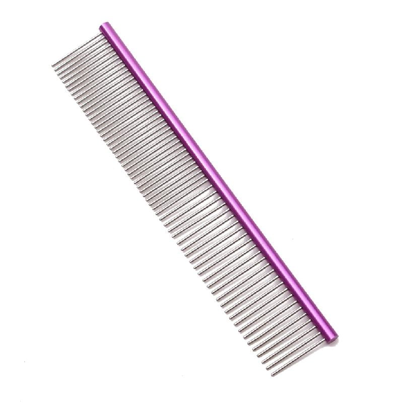 JNANEEI Dog Comb Stainless Steel for Cat Grooming Comb with Rounded ...