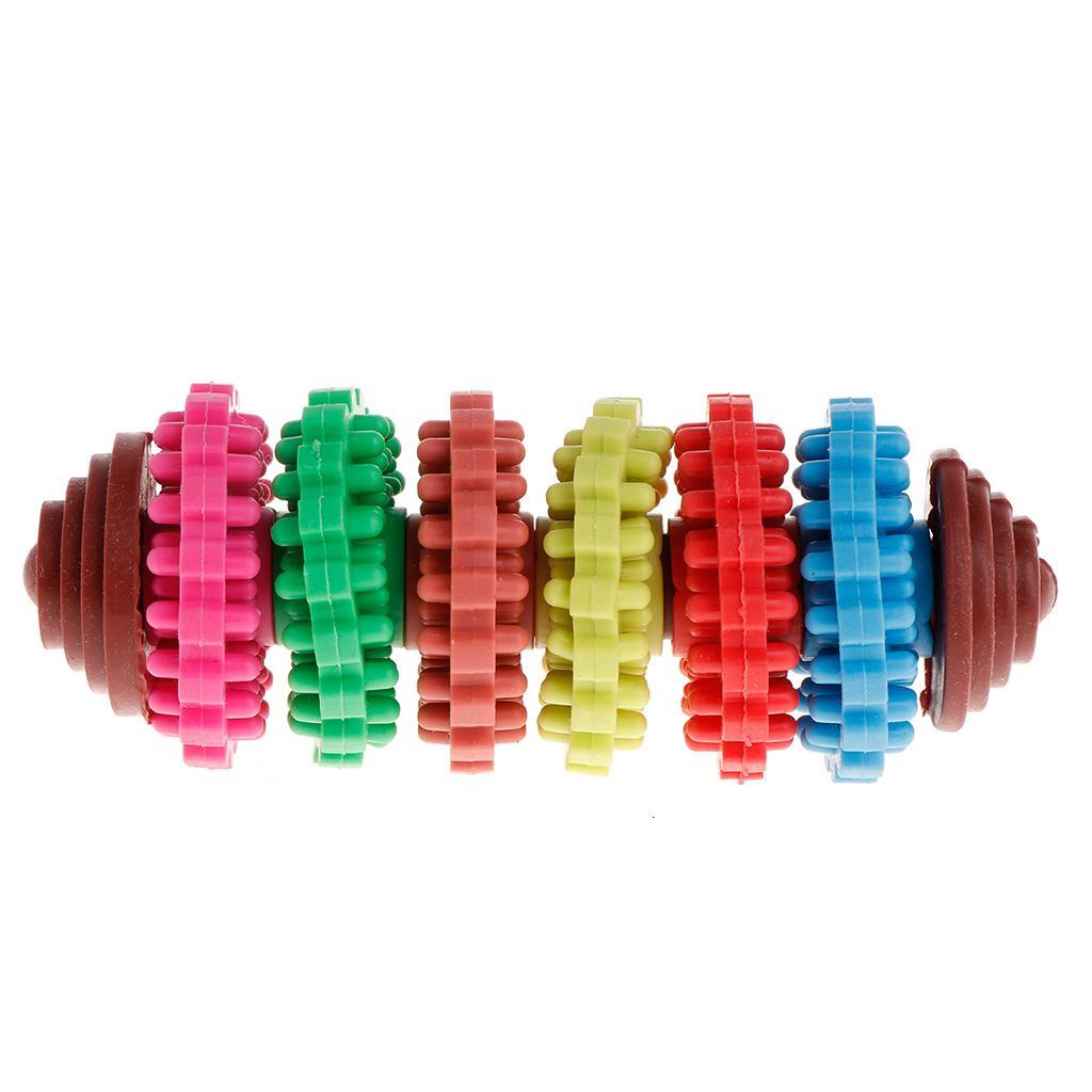 JNANEEI Dog Molar Stick Tug of War Chew Toy Teething Bone Shape ...