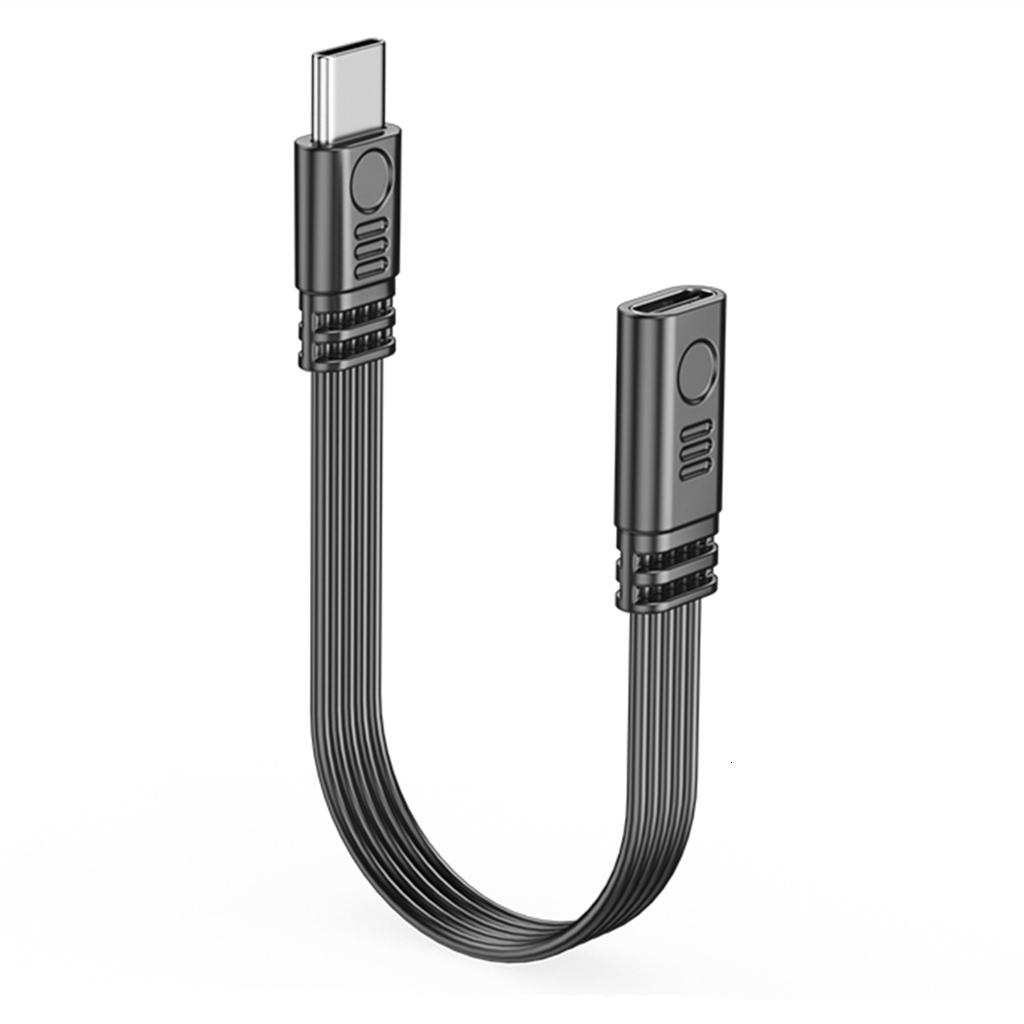JNANEEI Double End USB C Data Wire Straight Head/Elbow Shape Male ...