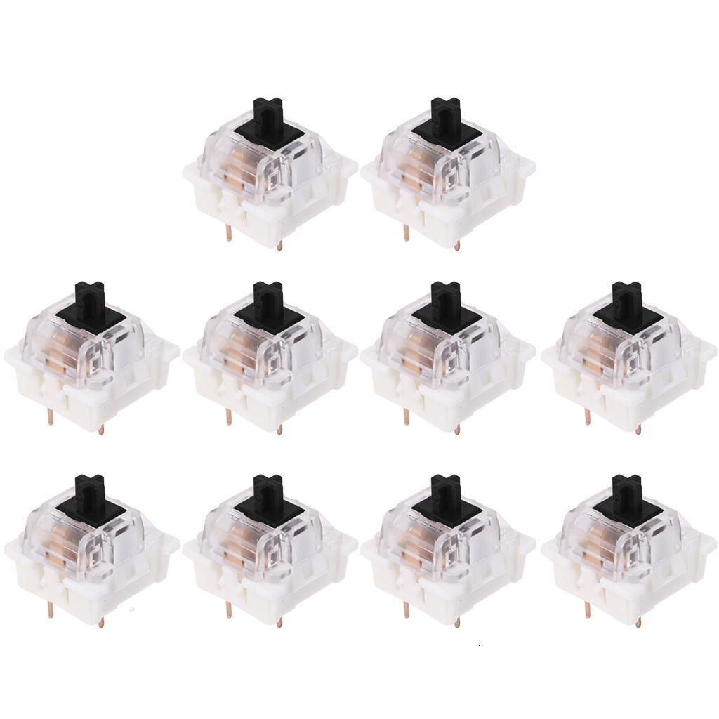 JNANEEI Durable Mechanical Keyboard es 10pcs Mechanical Keyboard ...