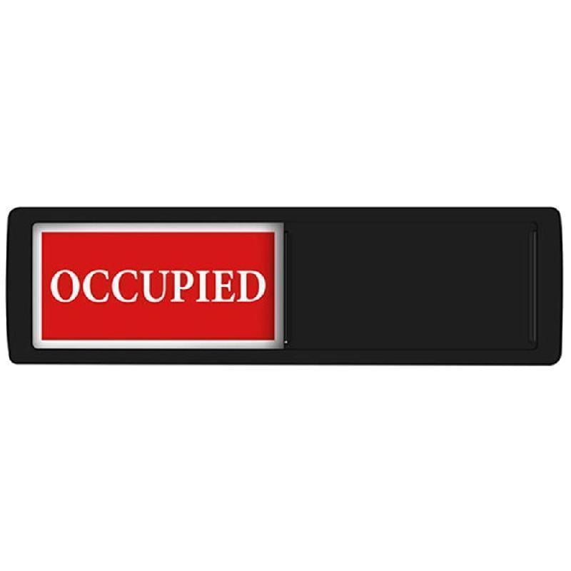 JNANEEI Easy to Use Sliding Door Sign Occupied/Vacant Door Signs Know ...
