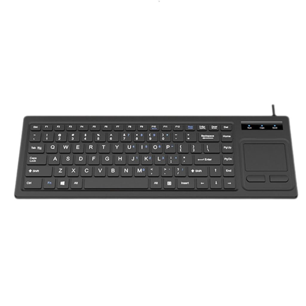 JNANEEI Efficient USB Keyboards with Touchpads Numeric Key for Security ...