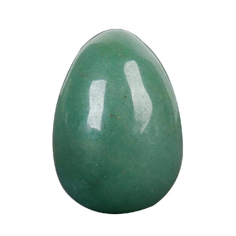 JNANEEI Egg-Shape Crystal Gemstones Chakra Stone Healing Balancing ...