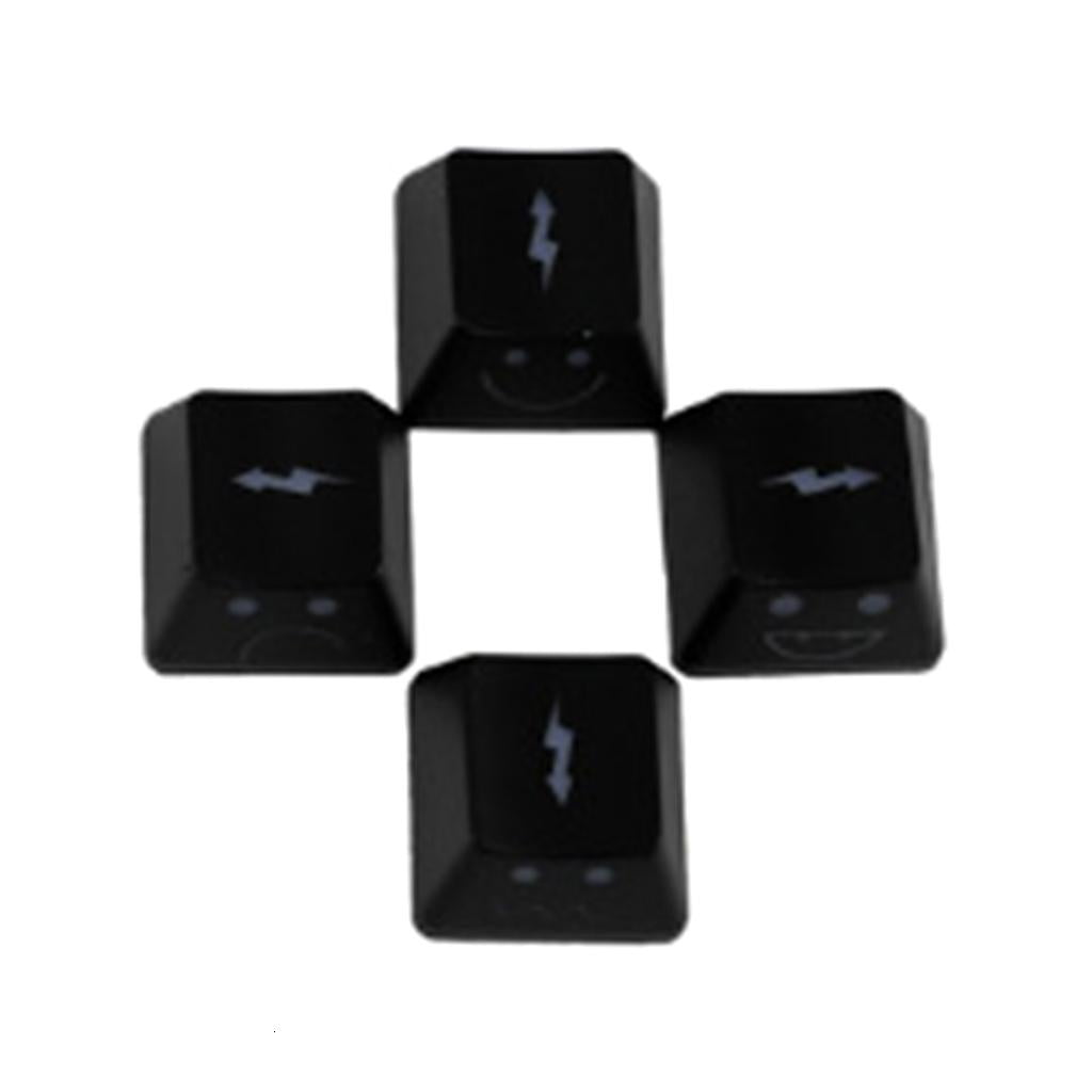 JNANEEI Elegant Backlit Keycaps WASD/Direction Custom Keycap High ...