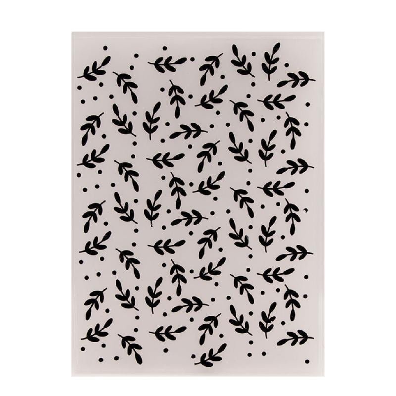 JNANEEI Embossing Folder Flower Clock Scrapbooking Templates for Card ...