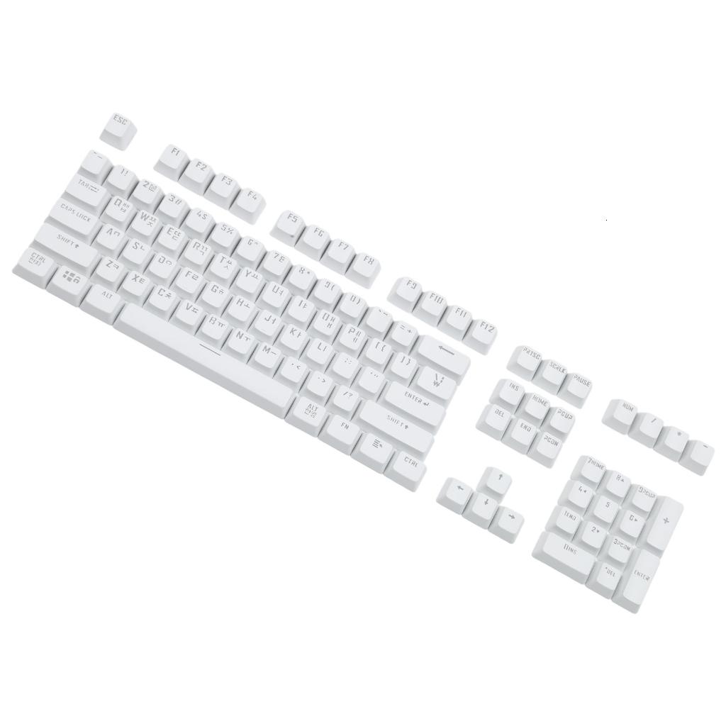 JNANEEI Ergonomic OEM Height ABS Keycaps Korean Keycaps for Mechanical ...