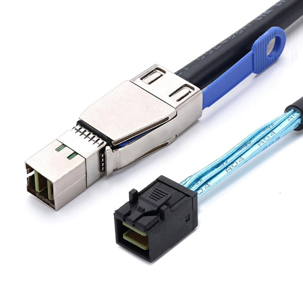 JNANEEI External Cable SFF-8643 to SFF-8644 Cable HD36PIN 12Gbps SAS3.0 ...