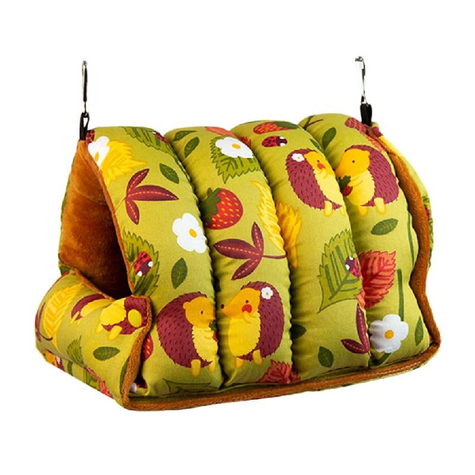 JNANEEI Fashion Pet Bird Parrot Cages Warm Hammock Hut Tent Bed Hanging ...