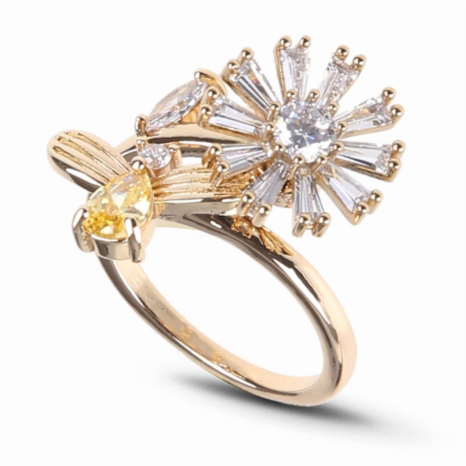 JNANEEI Fidget Anxiety Ring for Women Fidget Spinner Stress Worry Rings ...