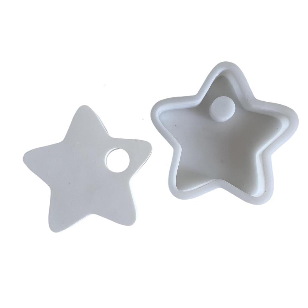 JNANEEI Flexible Silicone Star Molds for Artistics and Home Decoration ...