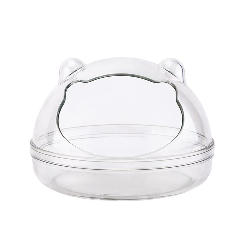 JNANEEI Hamster Sand Bathroom Durable Plastic Sand Bath Container Sand ...