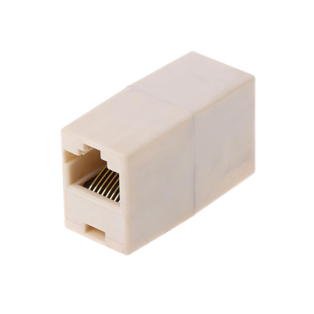 JNANEEI Internet Tools RJ45 CAT5 CAT5E Coupler Plug Adapter Connector ...