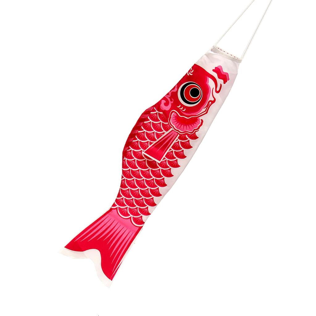 JNANEEI Japanese Carp Windsocks Streamers Fish Flag Kites Cartoon Fish ...