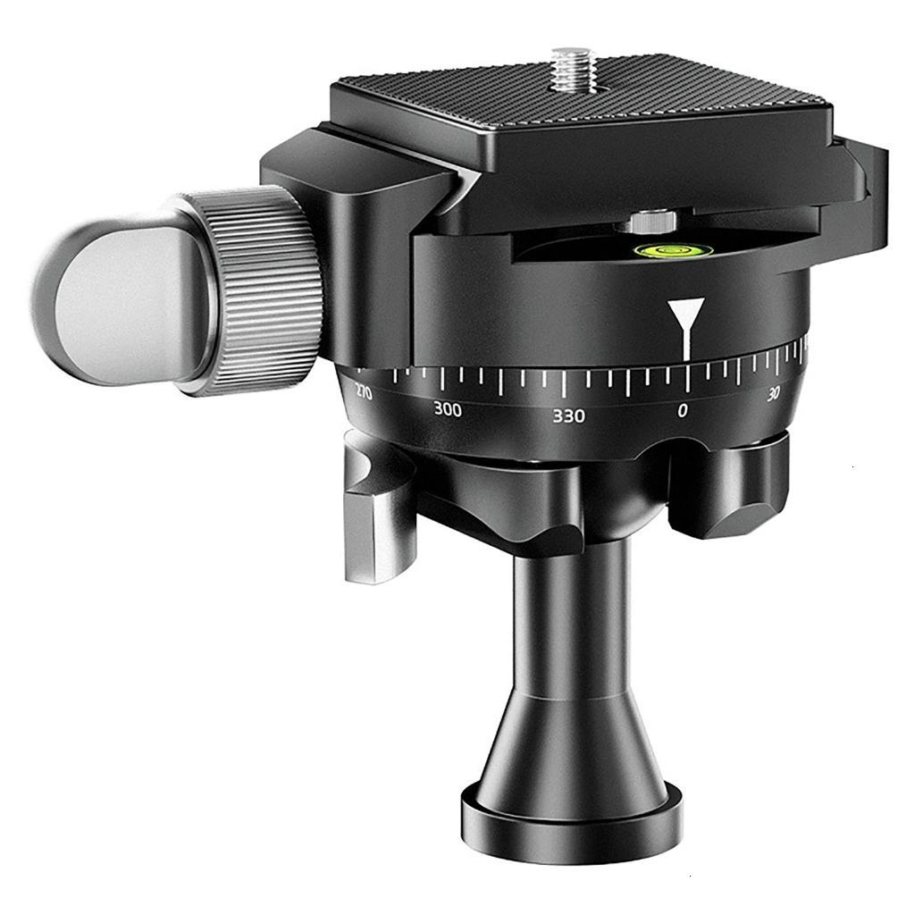 JNANEEI KA18 Photography Ball Head with Built-in Leveling Base Quick ...