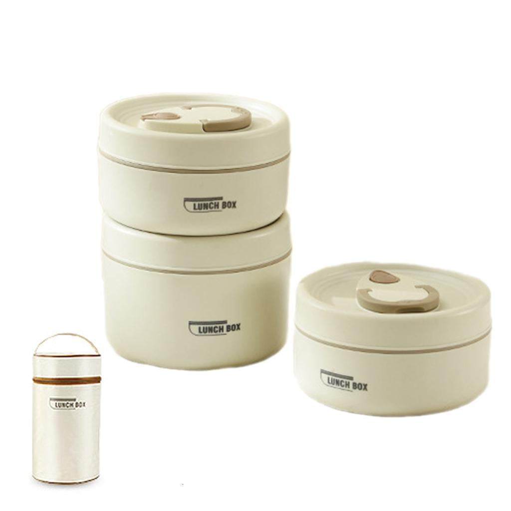 JNANEEI Leak proof Thermal Lunch Container for Hot Food Stainless Steel ...