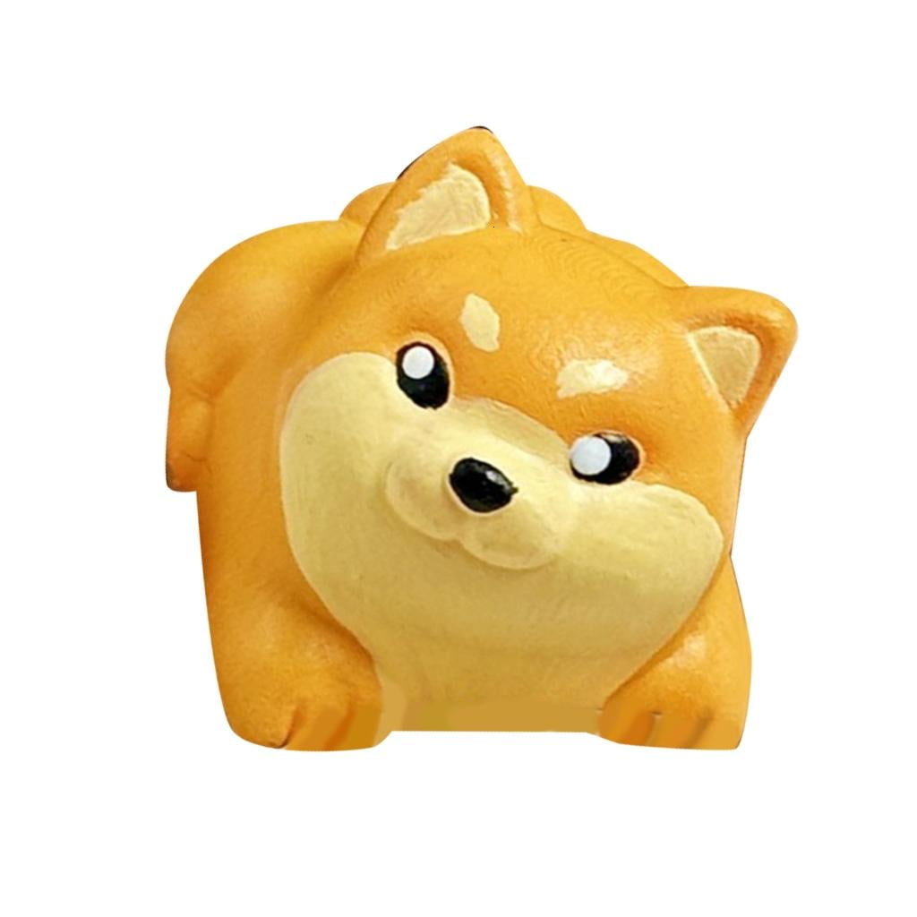 JNANEEI Lovely Resin Dog Keycap For Mechanical Keyboards Adds ...