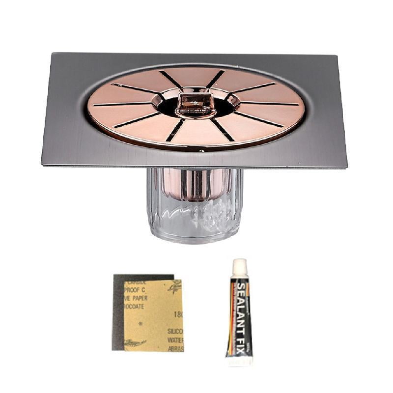 JNANEEI Magnetic Floor Drain Protect Your Bathroom from Odor Automatic ...