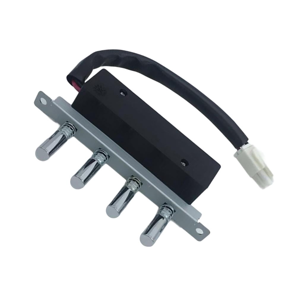 JNANEEI Metal Reinforced Button Control Panel Cooker Hood Switch Hood ...