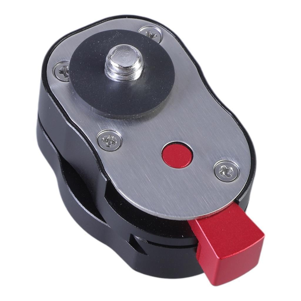 JNANEEI Mini Self-Locking Rig Mount Adapter Quick Release Plate for ...