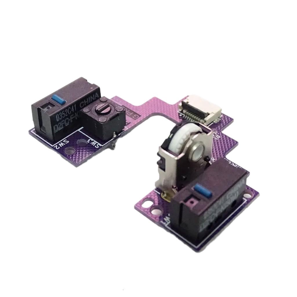 JNANEEI Mouse Key Board Button for GProWireless Welded Soldered Silver ...
