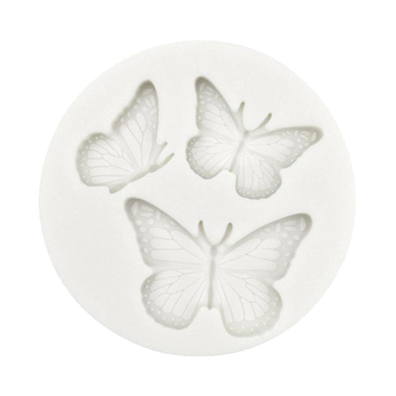 JNANEEI Mousse Moulds for Butterfly Shaped Silicone Material Pudding ...