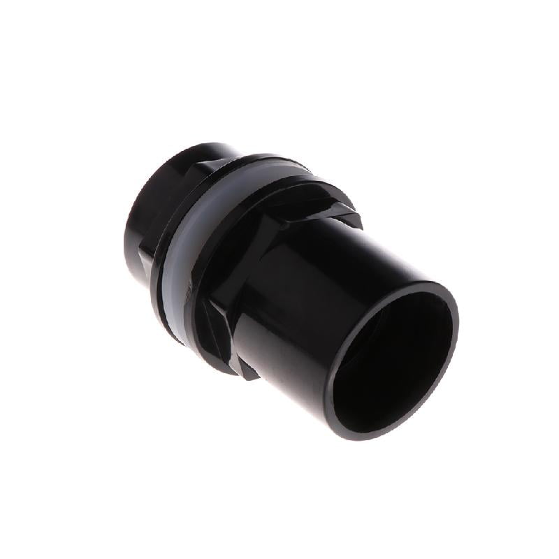 JNANEEI PVC Aquarium Water Pipe Connector with Silicone Seal Ring Joint ...