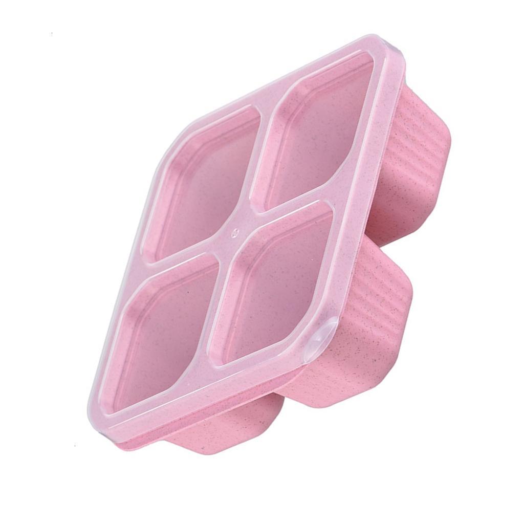 JNANEEI Plastic Bentos Box with 4 Divided Compartments Meal Preparation ...