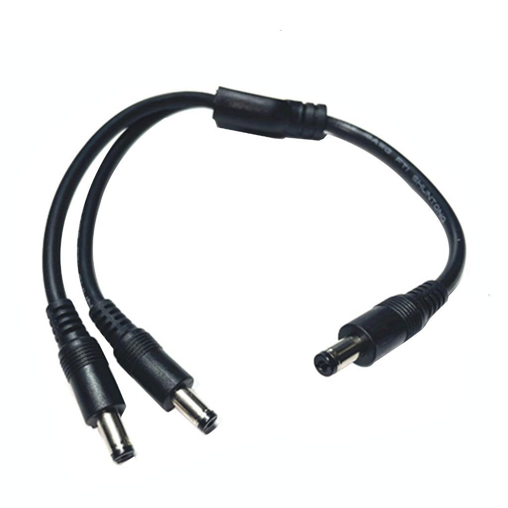 JNANEEI Power adapter Cable 5.5mmx2.1mm 1 Male to 2 Male Splitter ...