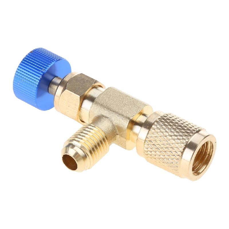 JNANEEI R22/R410 Air Conditioning Valve Adapter Fitting Refrigeration ...
