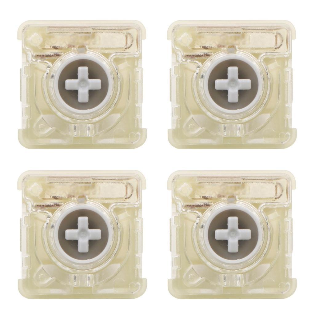 JNANEEI RGB Cherry MX Switches Low Profile RGB Silver/Red Switch Thiner ...