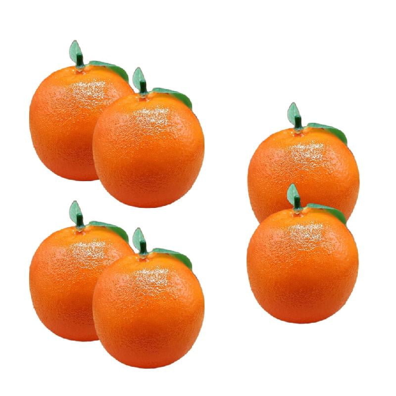 JNANEEI Realistic Fruit Artificial Orange Fake Fruit Perfect for ...