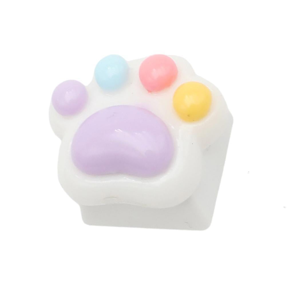 JNANEEI Resin Keycap 3D Kitten Claw ESC Keycaps for Mechanical ...