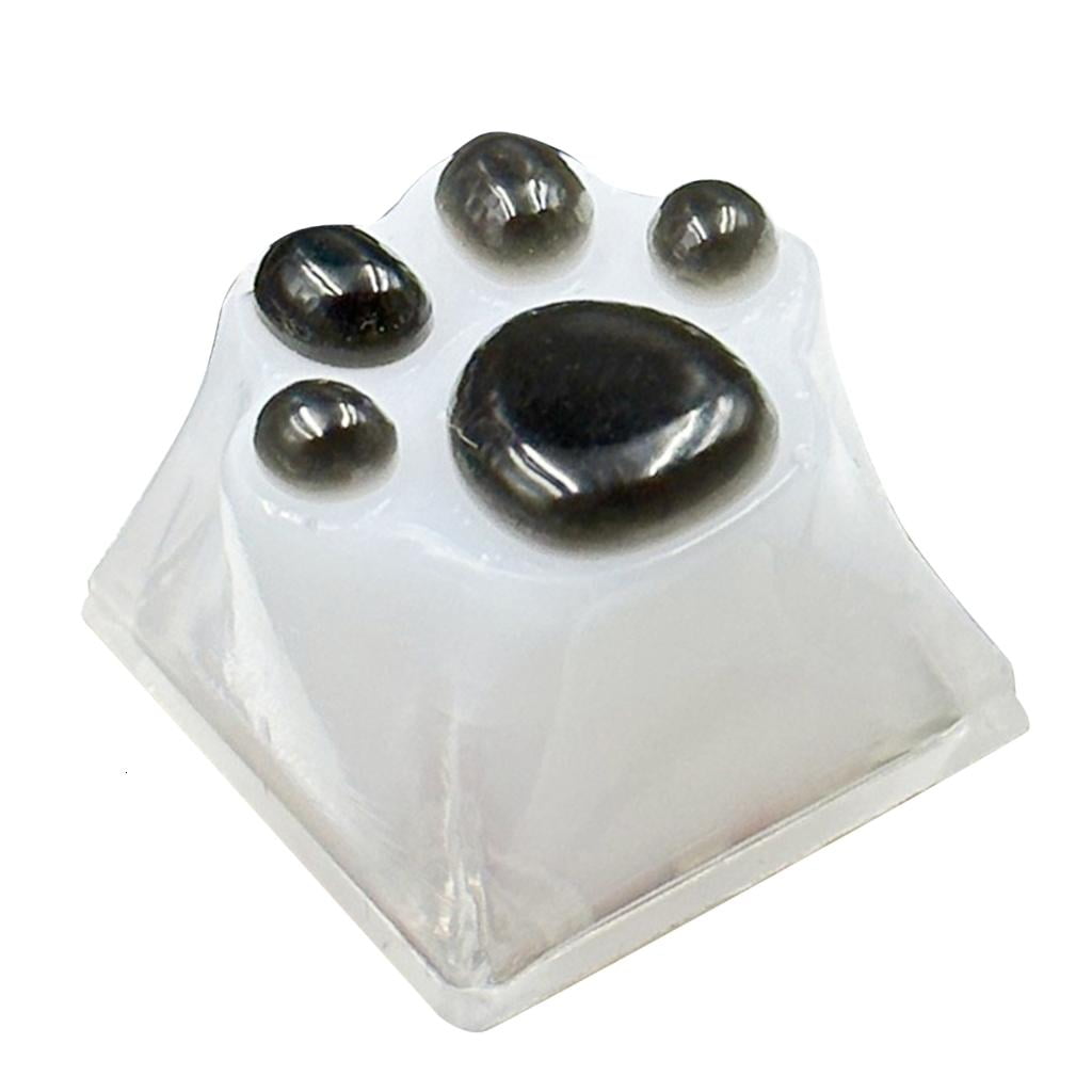 JNANEEI Resin Keycap Translucently Claw Keycap for Mechanical Keyboards ...
