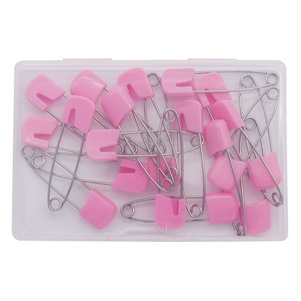 JNANEEI Safety Pins DIY Stainless Steel Mini Pins Clothing Pins Nappy ...
