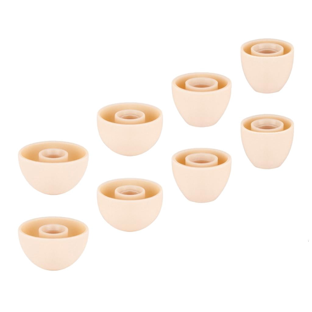 JNANEEI Silicone Ear Tips for Neckband Earphones Headphones Noise ...