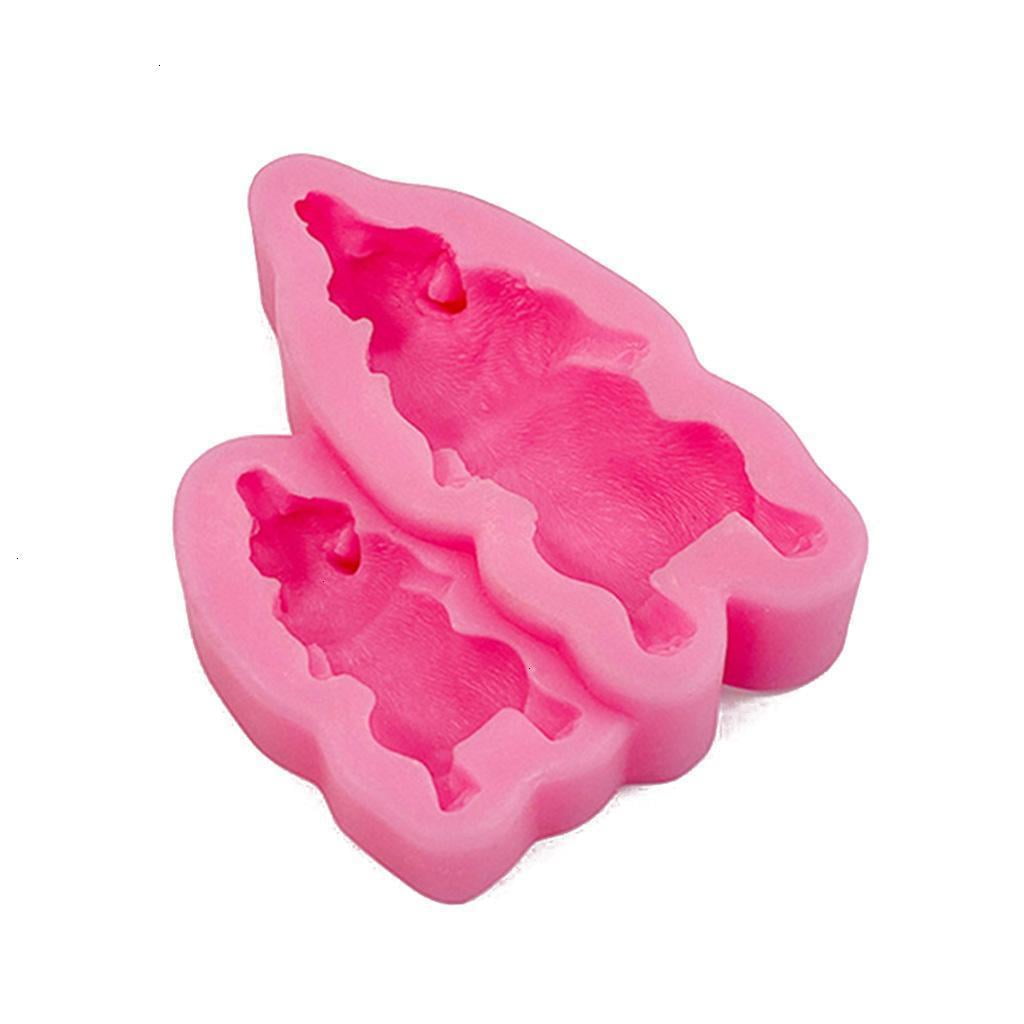 JNANEEI Silicone Sleepy Dog Resin Mold 3D Epoxy Resin Casting Mold ...