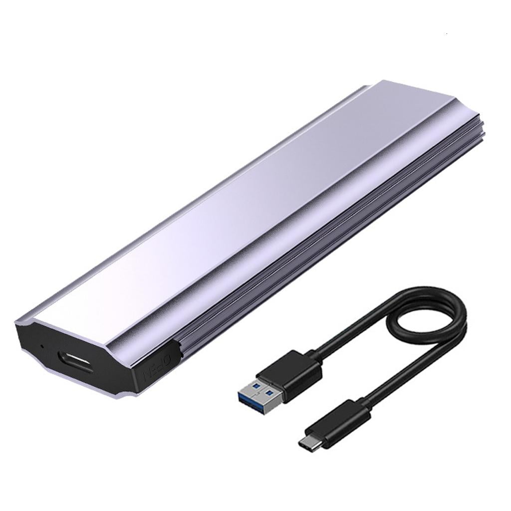 JNANEEI Solid Drives Box,M.2 /NVME Solid Disk Enclosure,USB3.1 Gen 2 No ...