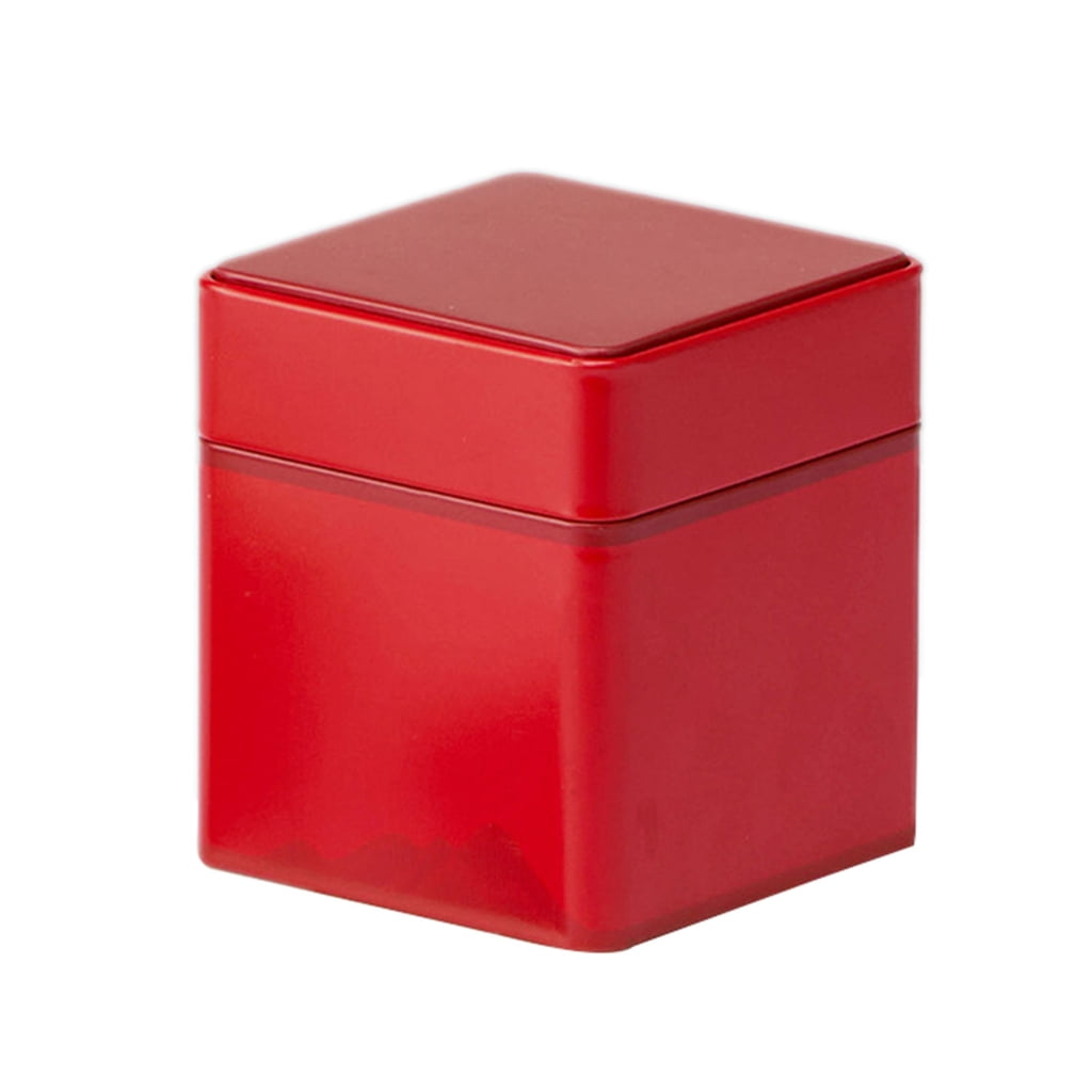 JNANEEI Square Metal Tins with Lids Empty Tins Box Containers ...