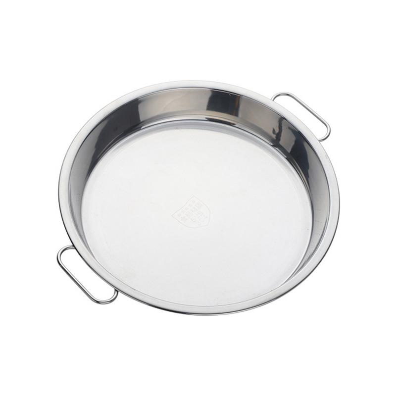 JNANEEI Stainless Steel Pan with Handle Restaurant Tray Cake Dish ...
