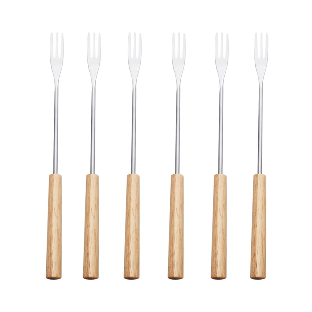 JNANEEI Stainless Steel Salad Fruit Forks Kitchen Cake Forks Pastry ...