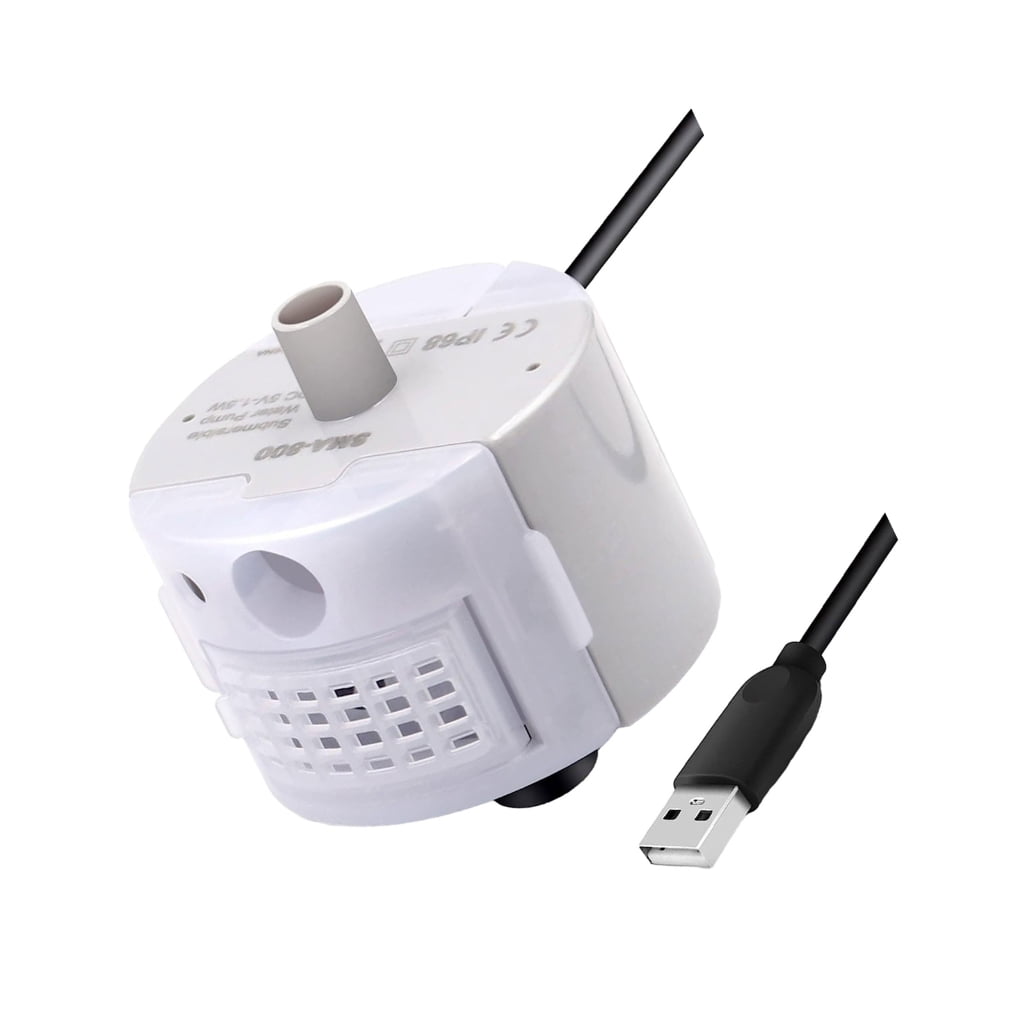 JNANEEI Super Silenced Pump with LED Light for Cat Water Dispenser SMA ...