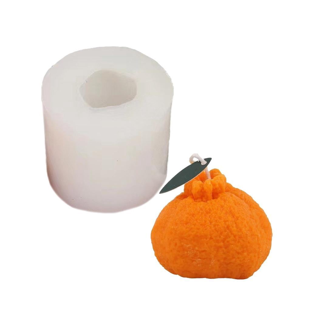 JNANEEI Tangerine Shaped Silicone Molds for Epoxy Resin, Fruit Shaped ...