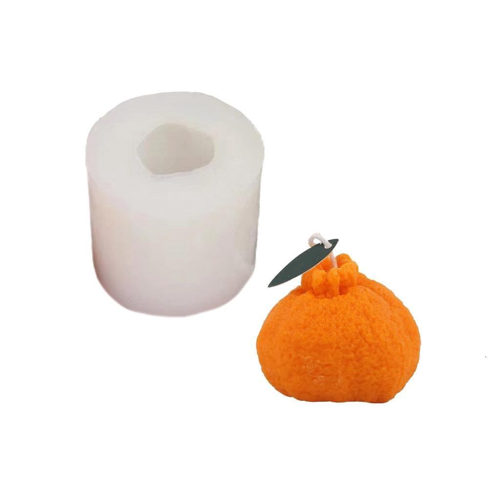 JNANEEI Tangerine Shaped Silicone Molds for Epoxy Resin, Fruit Shaped ...