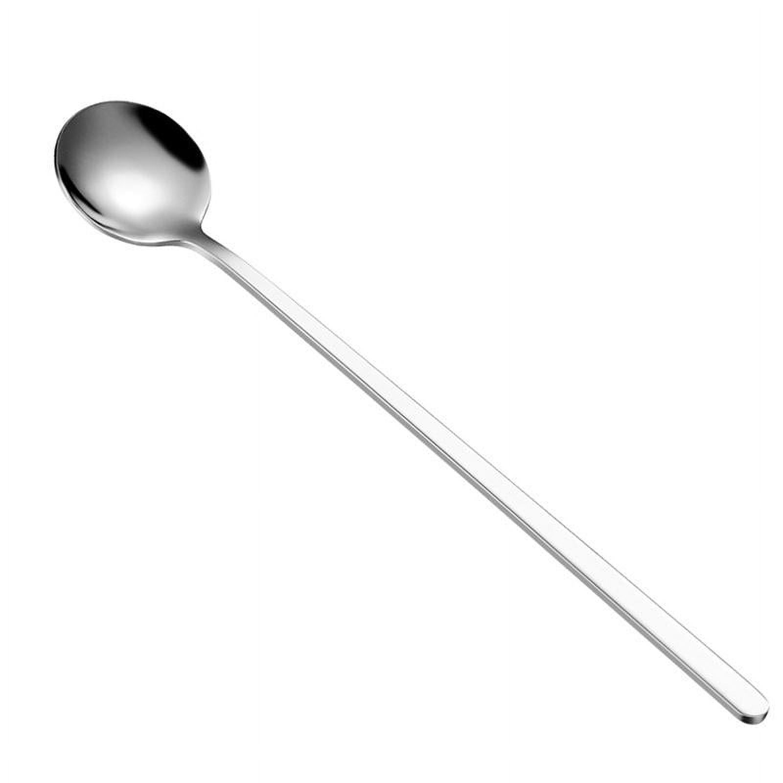 JNANEEI Teaspoon Ice Cream Honey Spoon Cocktail Spoons Kitchen Ice ...