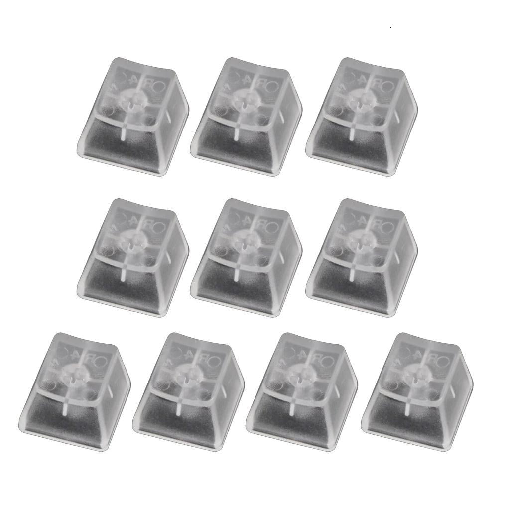 JNANEEI Transparent Keycap CherryProfile Thick ABS Backlit Keycap Set ...