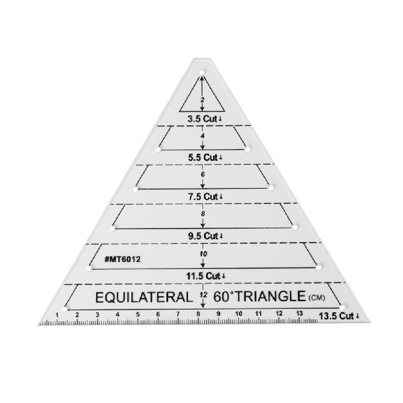 JNANEEI Transparent Quilting Sewing Patchwork Ruler Measuring Template ...