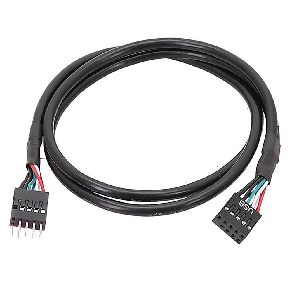JNANEEI USB 9pin Male to Female Internal Motherboards Header Cable for ...