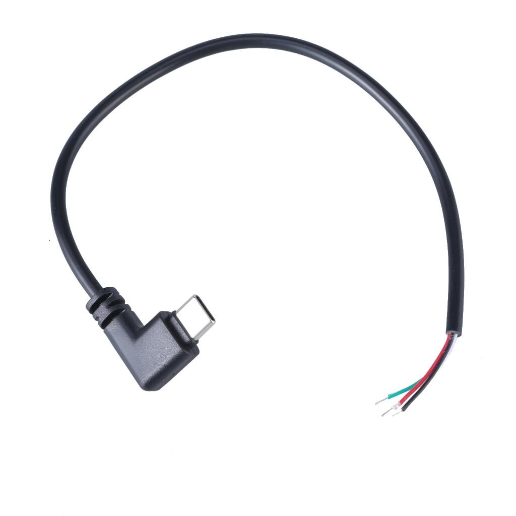 JNANEEI USB C Male to 4Pin Power Extension Cable Type C Open End ...