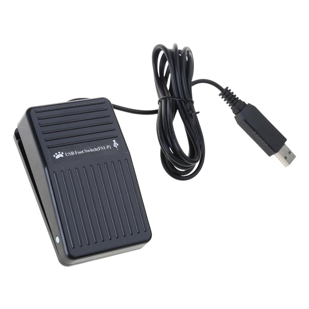 JNANEEI USB Footswitch Customizable Key Mapping USB Foot Pedal for Professional Use - Walmart.com