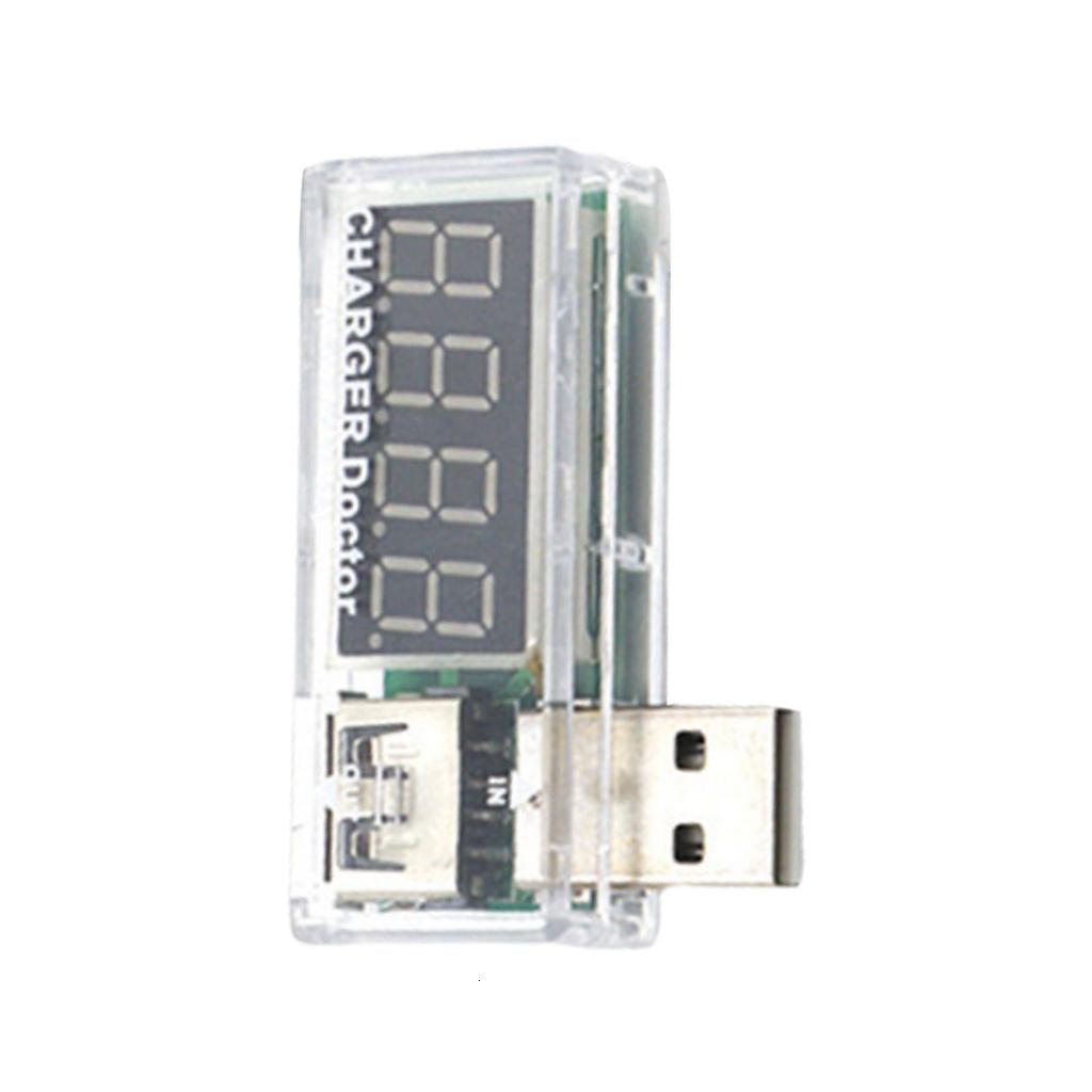 JNANEEI USB Power Tester Voltages Tester Multimeter Portable Digital ...
